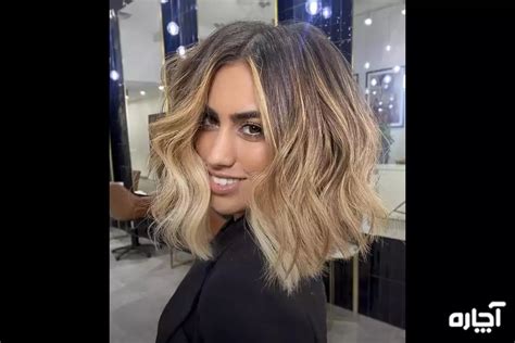 عکس مش طلایی روی موی مشکی 11 مدل مش پرطرفدار مجله زیبایی آچاره