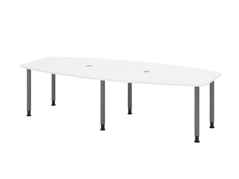 Conference Table Barrel Shape Six Legged Frame 2800 X 1300 X 720 Mm