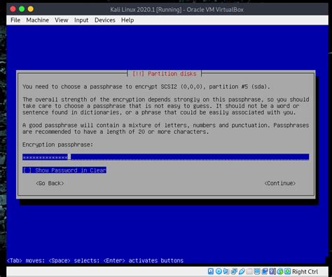 Install Kali Linux 2020 1 On Virtualbox Root [~]