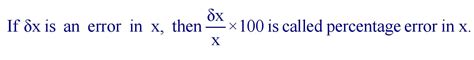 Errors And Approximation Formula Formula In Maths Errors And Approximation Formula Formula In Maths