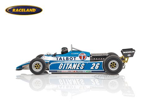 Ligier Js17b Matra V12 F1 Equipe Talbot Gitanes 6° Gp Detroit 1982