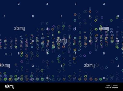 Abstract Background With Shape Of Mixed Pattern Vector Illustration Graphic Stock Vector Image