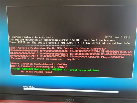 ‎uefi Pre Boot Exception Dxecoreefi When Trying To Install An Lsi 9207