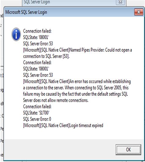 Sql Server 2005 Connect Sql2005 Database From Vc Stack Overflow