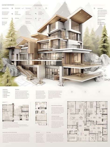 Premium Photo Website Layout Design Of Architecture Firm Featur0041 Creative Unique