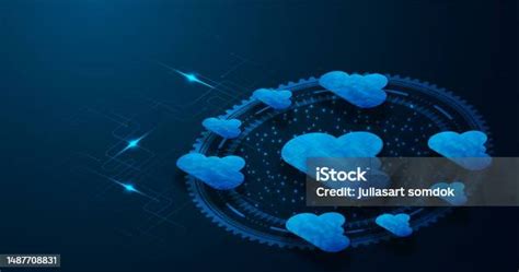 여러 클라우드 심볼 벡터 일러스트레이션 2d 클라우드 3d 클라우드 멀티 클라우드 작업 연결된 데이터 클라우드 컴퓨팅에 대한 스톡 벡터 아트 및 기타 이미지 Istock