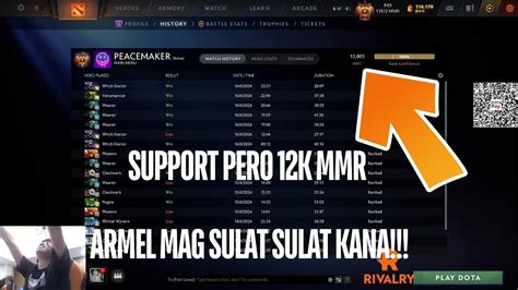 Kuku Reached 12k Mmr As A Support Youtube