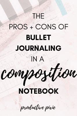 Composition Notebook Planner Bullet Journal Flip Through Pretty