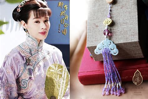 那年花开月正圆胡杏儿同款压襟中式汉服配件古风配饰茶服旗袍挂件 虎窝淘