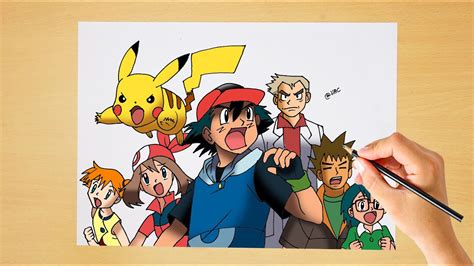 Pokemon Ash And His Friends