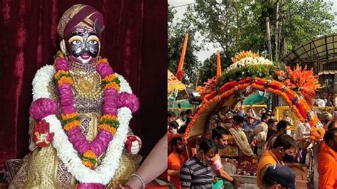 Mahakal Sawan Sawari पांचवीं सवारी में भक्तों को भगवान महाकाल के एक