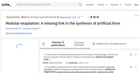 Modular Exaptation A Missing Link In The Synthesis Of Artificial Form