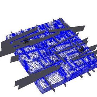 Illustration Of Discrete Fracture Modeling Containing 1 4 Million Elements Download