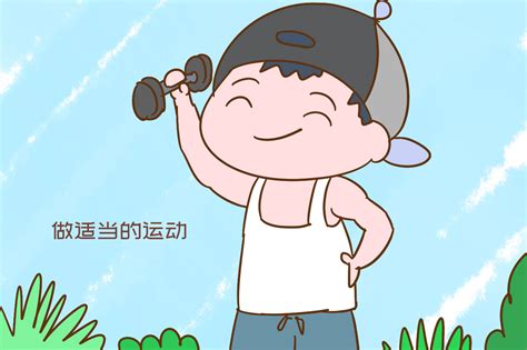 适量运动卡通 运动卡通 伤感说说吧