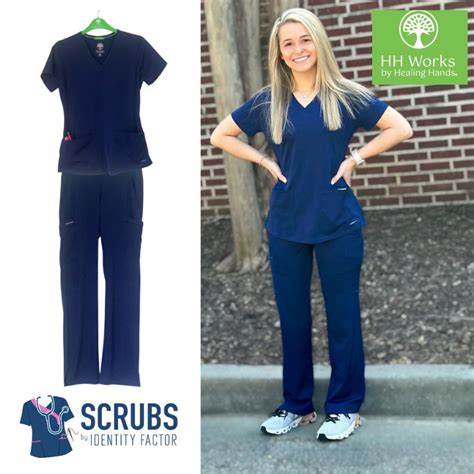 Hh Works By Healing Hands At Scrubs By Identity Factor Scrubs By