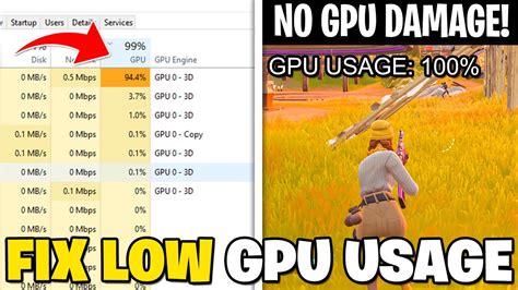 How To Fix Low Gpu Usage While Gaming Fix Low Gpu Usage Youtube