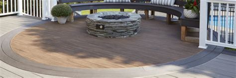 Eye Catching Multi Width Decking Ideas Timbertech
