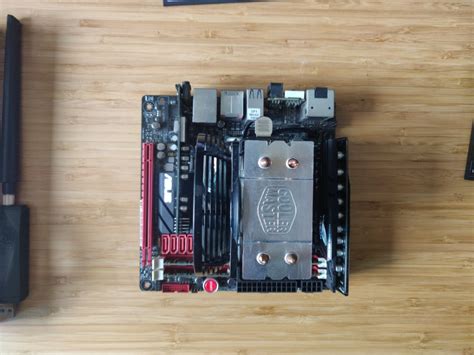 Mini ITX Motherboard CPU Ram Air Cooler Computers Tech Parts Accessories Computer