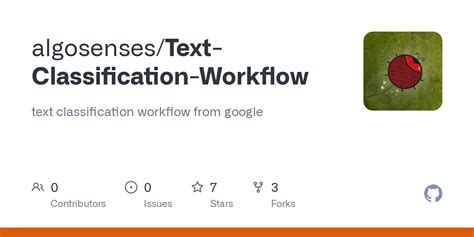 Github Algosensestext Classification Workflow Text Classification