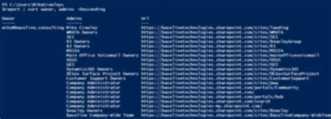 Sharepoint Online Get The Site Owner Using Powershell Software