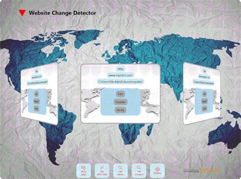 Website File Difference Detector App For Windows