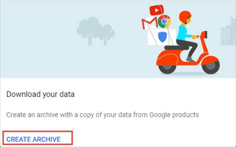 How To Transfer Google Docs To Another Account Using Google Takeout