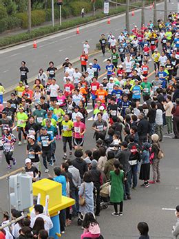 KKB鹿児島放送のあゆみ2016年3月6日鹿児島マラソン2016