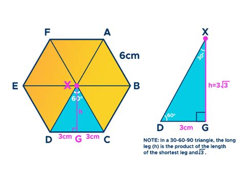 Area Of A Hexagon Formula Examples Curvebreakers