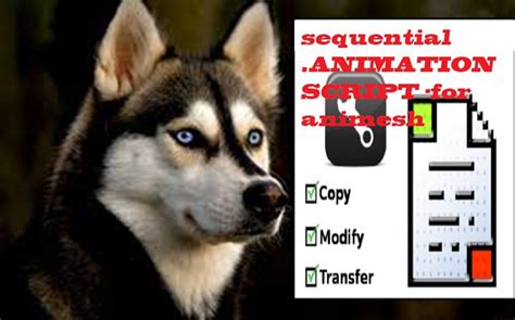 Second Life Marketplace Animesh Sequential Loop Animations Script