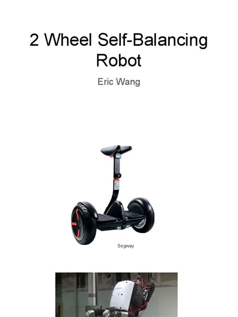 2 wheel self balancing robot eric wang pdf