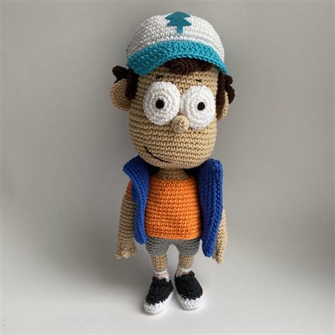 Dipper By Gravity Falls Pdf Crochet Pattern Mermaid Crochet Pattern
