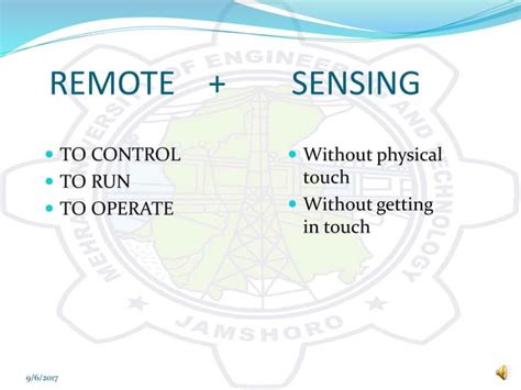 Introduction To Remote Sensing Ppt