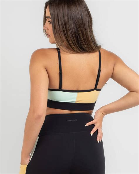 Shop Rip Curl Run Swim Surf Sports Bra In Mint Fast Shipping And Easy