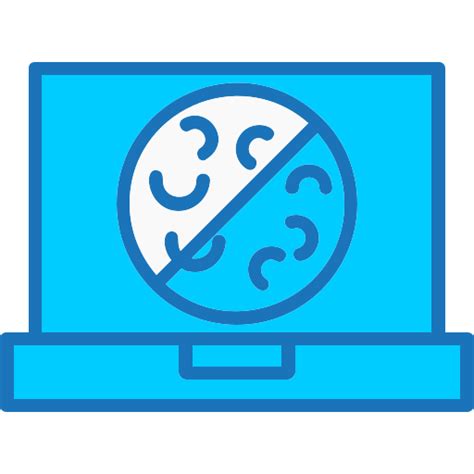 Anti Virus Generic Blue Icon
