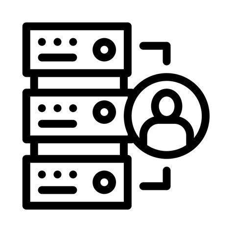 Various Human Functions Icon Vector Outline Illustration 17593963