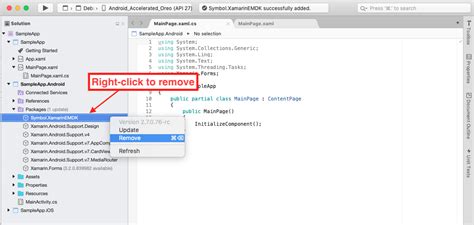 emdk setup techdocs