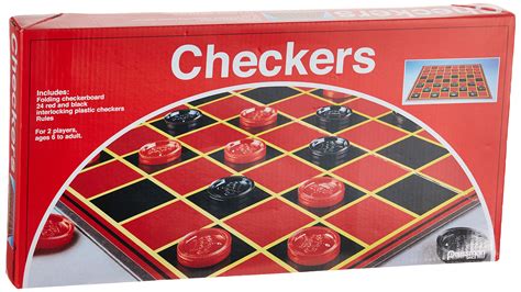 Buy Pressman Checkers Classic Game With Folding Board And