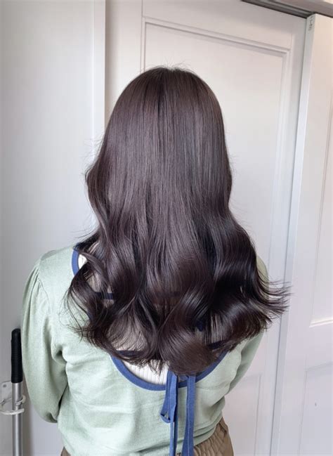 暗くても透明感を！ ラベンダーブラウン ｜カラー専門店四日市の美容院hairmake Oneplusワンプラス