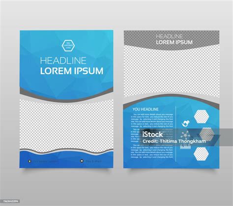 다각형 스타일 기하학 브로셔 브로셔 연례 보고서 잡지 포스터 기업 프리젠 테이션 배너 웹 사이트에 적응 할 수있는 A4 크기의 비즈니스 브로셔 전단지 디자인 레이아웃 템플릿