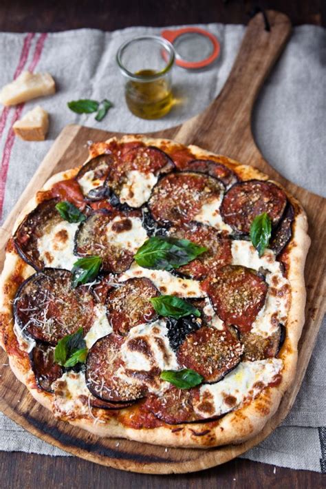 Eggplant Parmesan Pizza