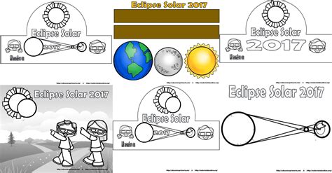 Eclipse Solar 8 Abril 2024 Para Colorear Image To U