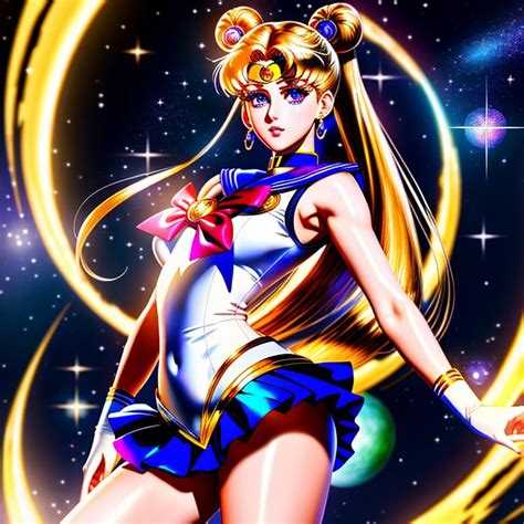 Full Body Art Sailor Moon Hyper Detailed Perfect F