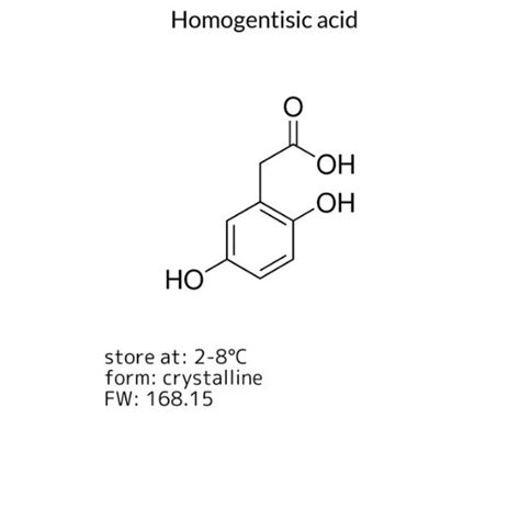 Homogentisic Acid 1 X 100 Mg H0751 100mg Milliporesigma® Sigma