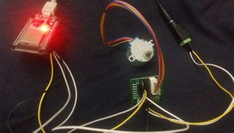 ESP32 Stepper Motor WebSocket Web Server Arduino IDE
