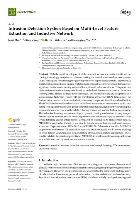 pdf intrusion detection system based on multi level feature