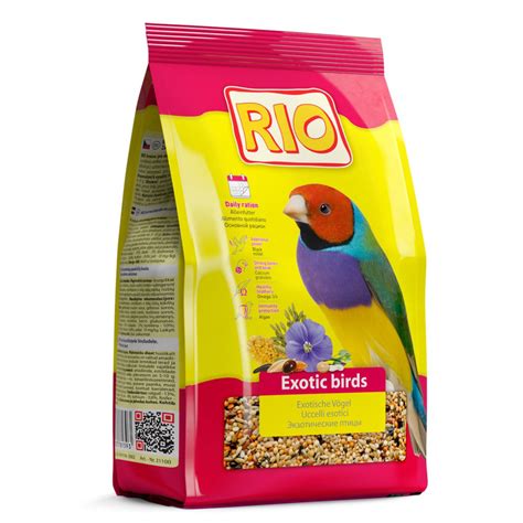 Rio корм для экзотических птиц основной - 1 кг - купить в Москве ...