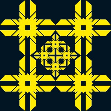 Premium Vector Single Color Geometric Pattern