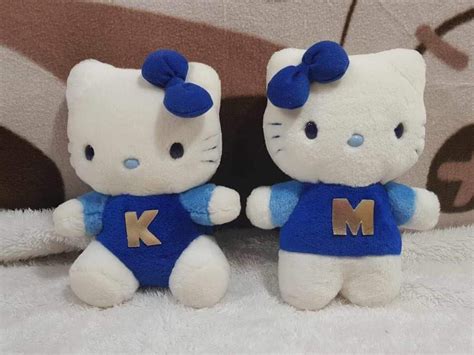 Rare Vintage Hello Kitty And Mimmy Blue Plush Series Hobbies And Toys Toys And Games On Carousell