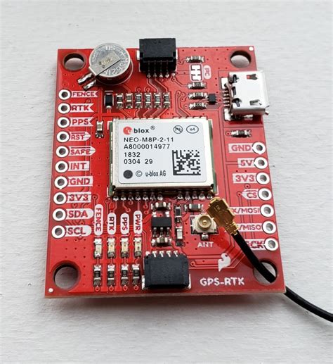 Sparkfun Gps Rtk Sma Breakout Zed F9p Qwiic Gps 16481 46 Off