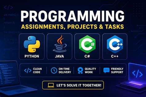 Do Programming And Coding Assignments In C Cpp Python Java And C